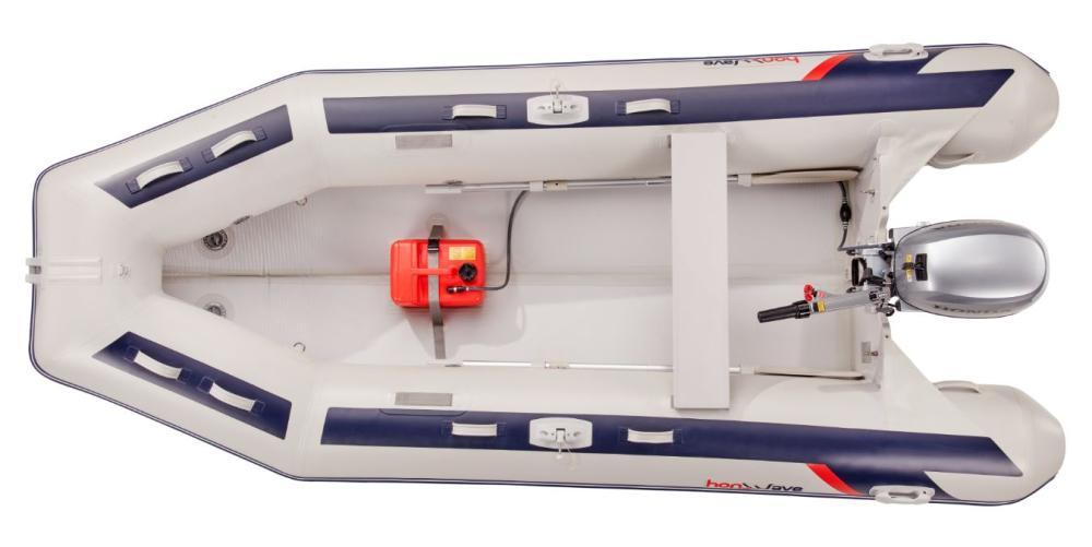 HonWave T38 IE3 Schlauchboot | 3,8 m V-Luftboden, Honda Qualität - Der ...